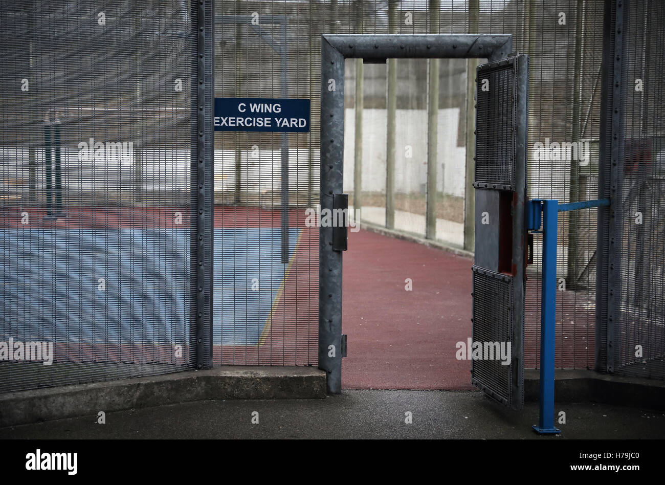 A general view inside HMP Brixton Stock Photo - Alamy