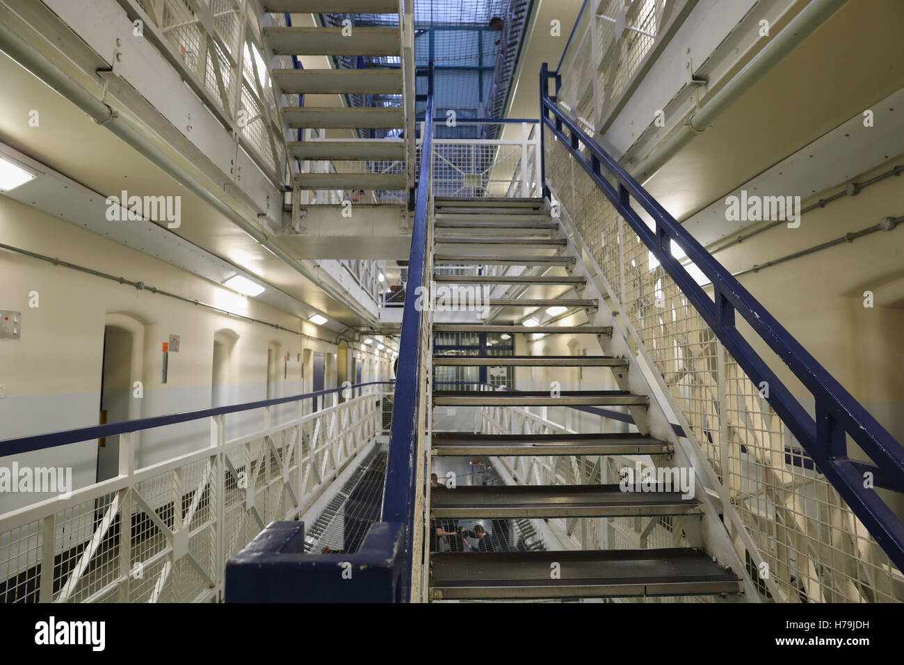 A general view inside HMP Brixton Stock Photo - Alamy