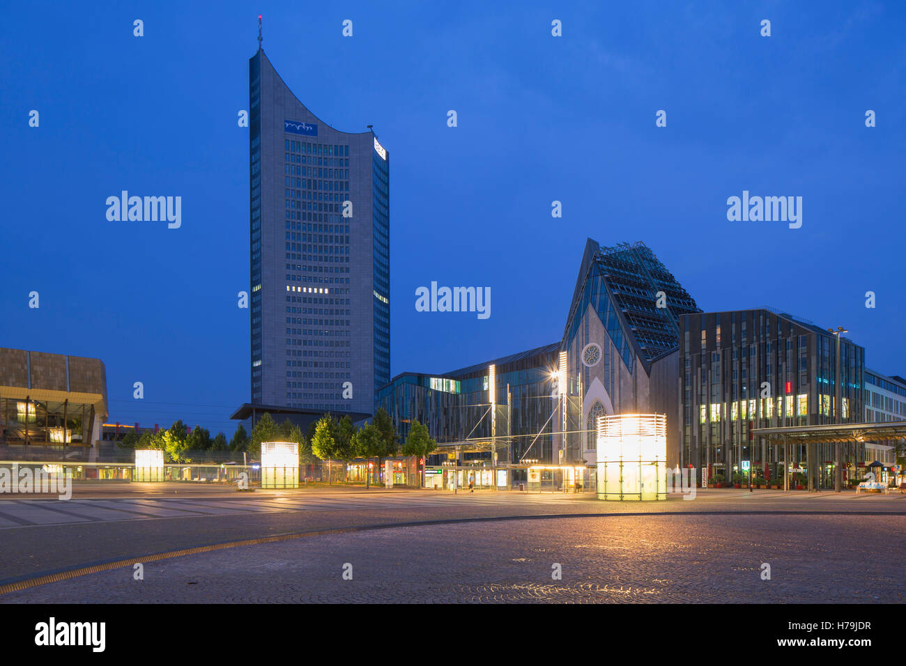 Leipzig panorama tower hi-res stock photography and images - Alamy