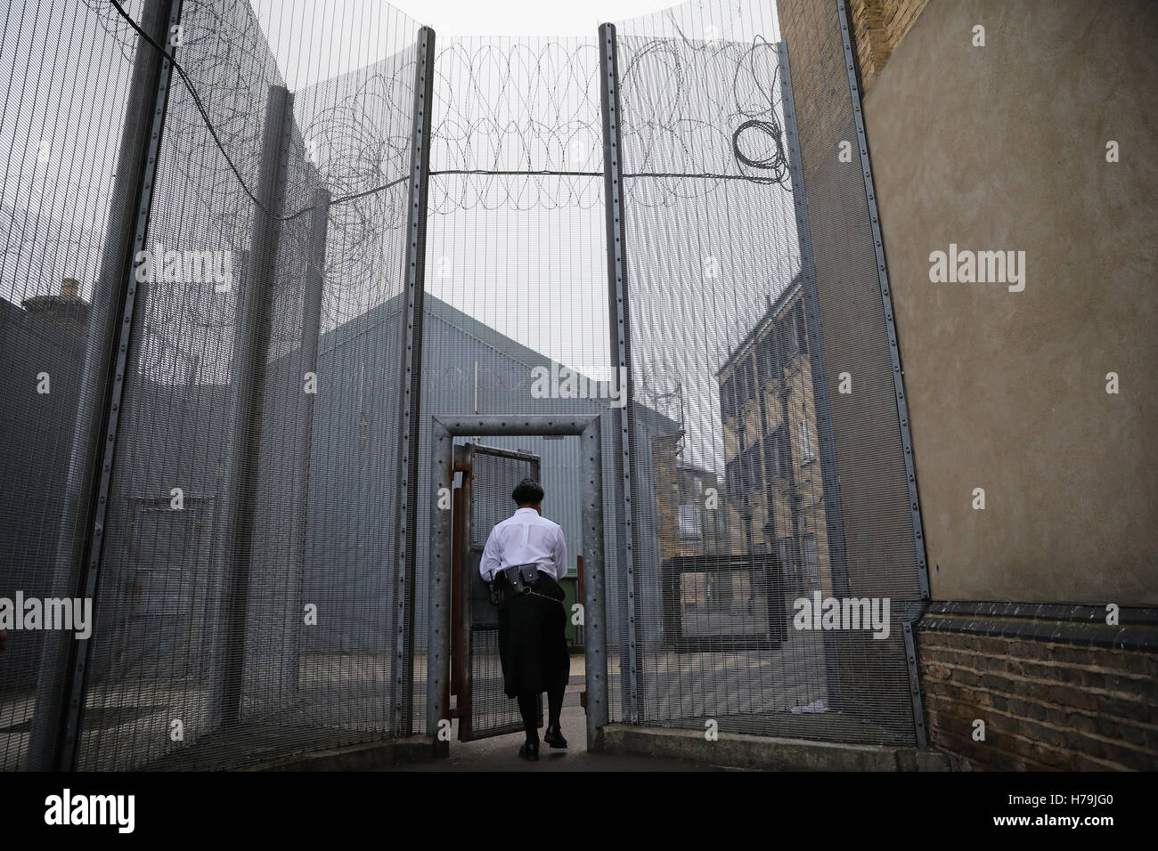 A general view inside HMP Brixton Stock Photo - Alamy