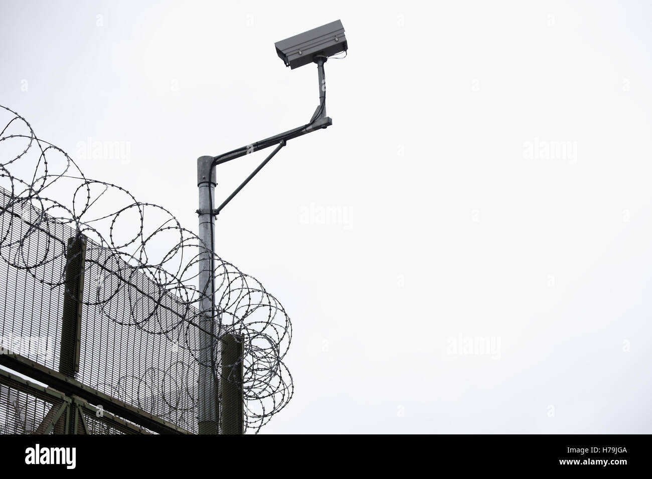 A general view inside HMP Brixton Stock Photo - Alamy
