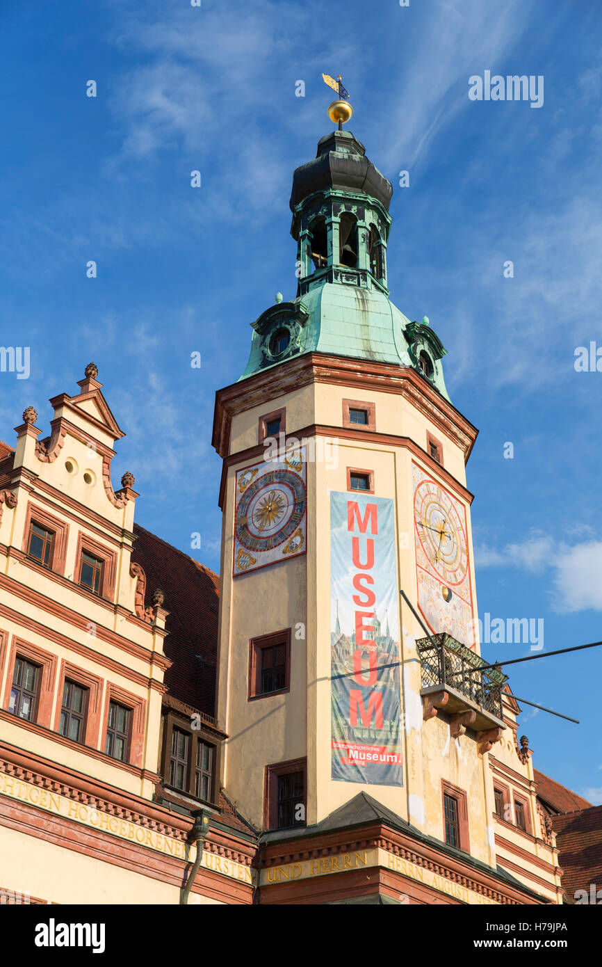 Altes Rathaus Old City Hall Leipzig High Resolution Stock Photography ...