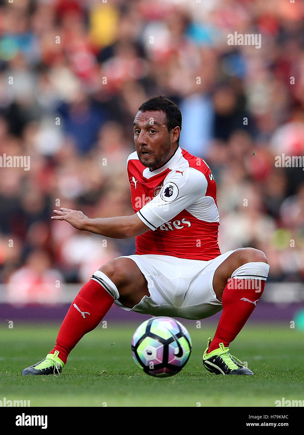 Arsenal's Santi Cazorla Stock Photo - Alamy