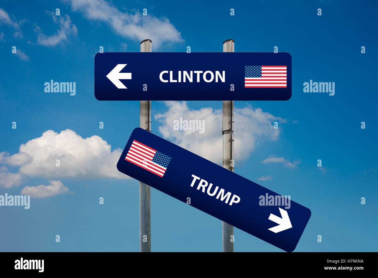 2016 us elections hi-res stock photography and images - Alamy