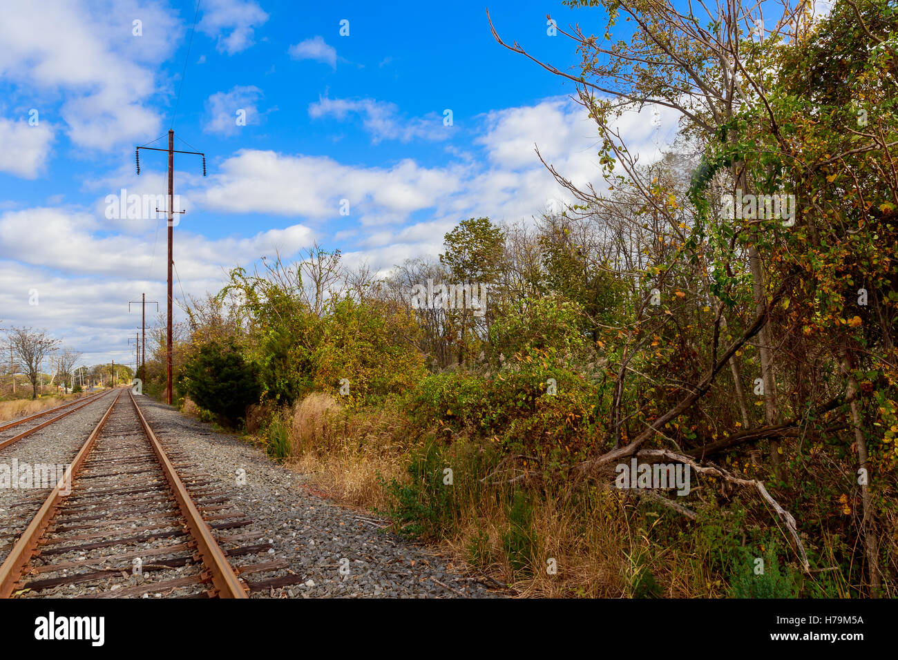 Railway Lines Going Into Distance High Resolution Stock Photography and ...