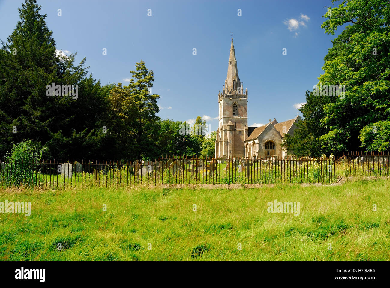 St Bartholomew's church, Corsham, Wiltshire Stock Photo - Alamy