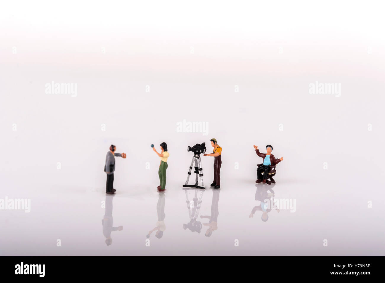 Miniature figures suit hi-res stock photography and images - Alamy
