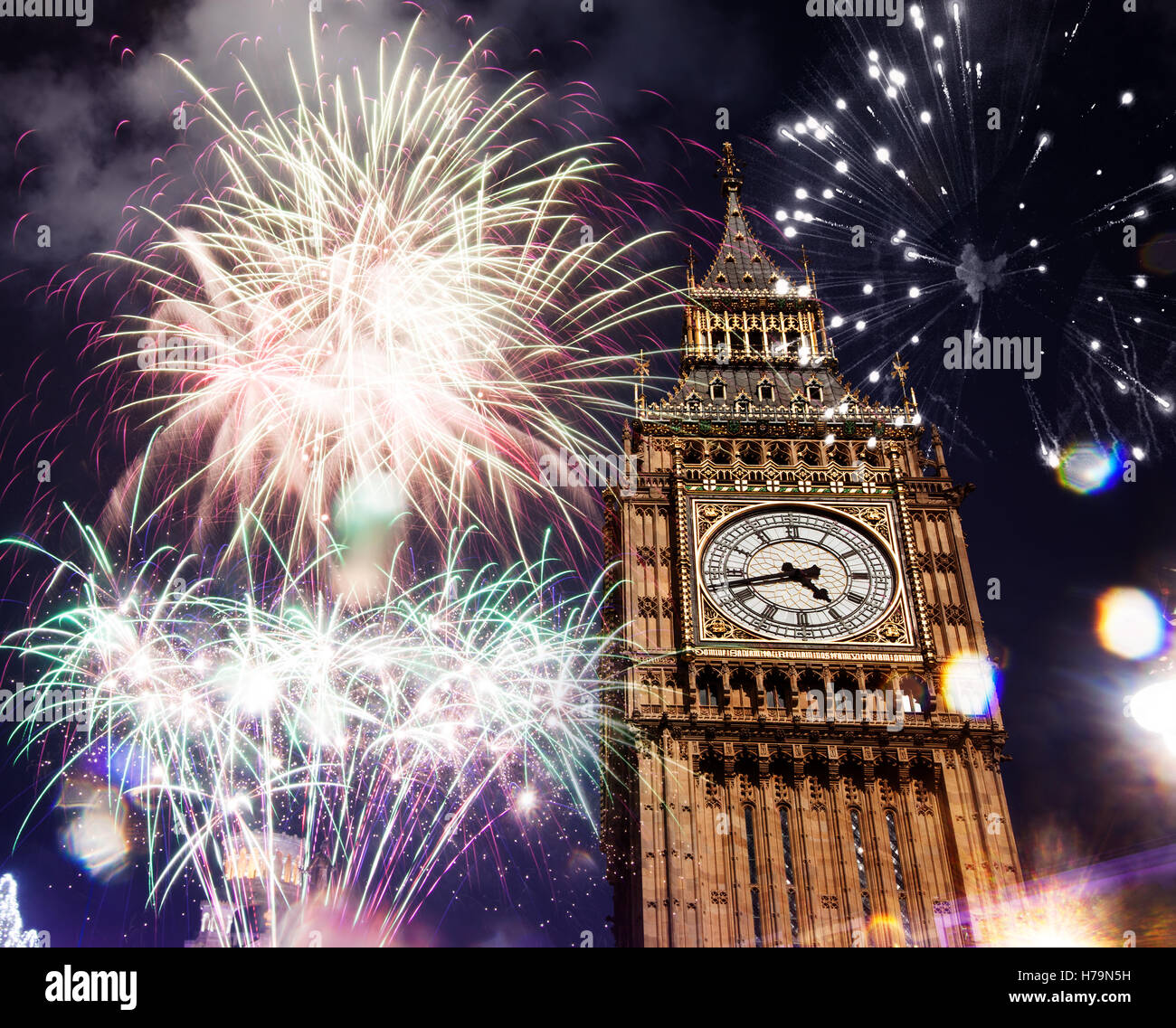 Big Ben Fireworks High Resolution Stock Photography and Images - Alamy