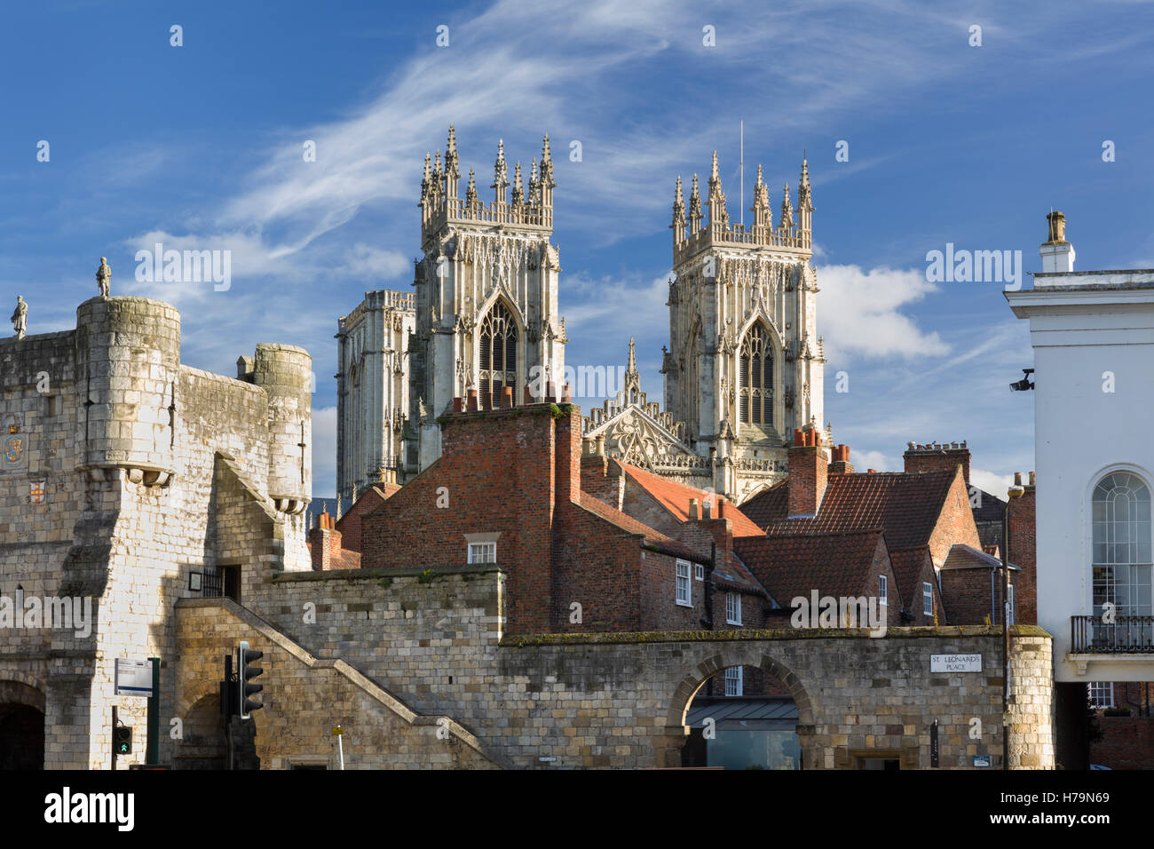 York Minster Bell Towers, York, North Yorkshire, UK Stock Photo - Alamy