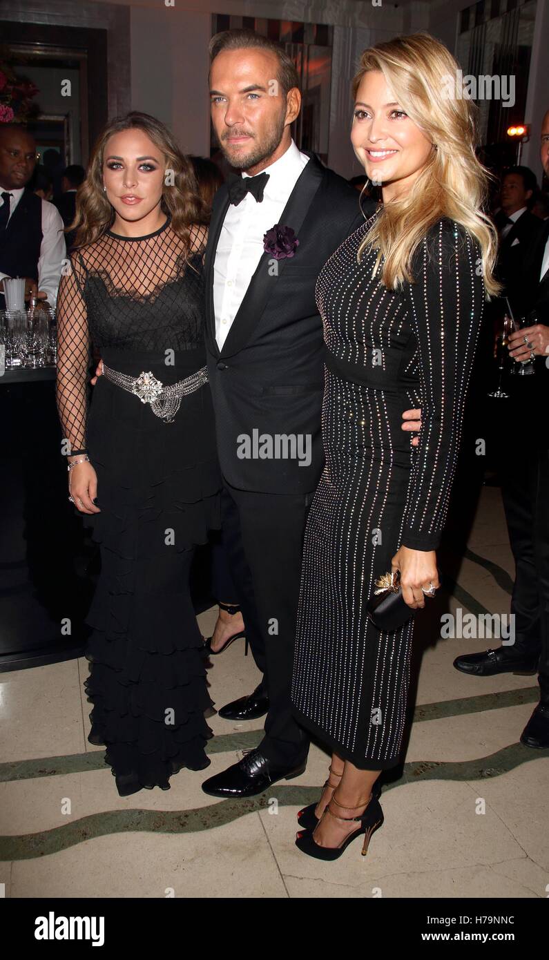 London, UK. Chloe Green Matt Goss and Holly Candy at Brilliant is ...