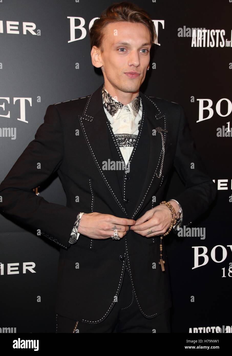 London, UK. Jamie Campbell Bower at Brilliant is Beautiful Gala at ...
