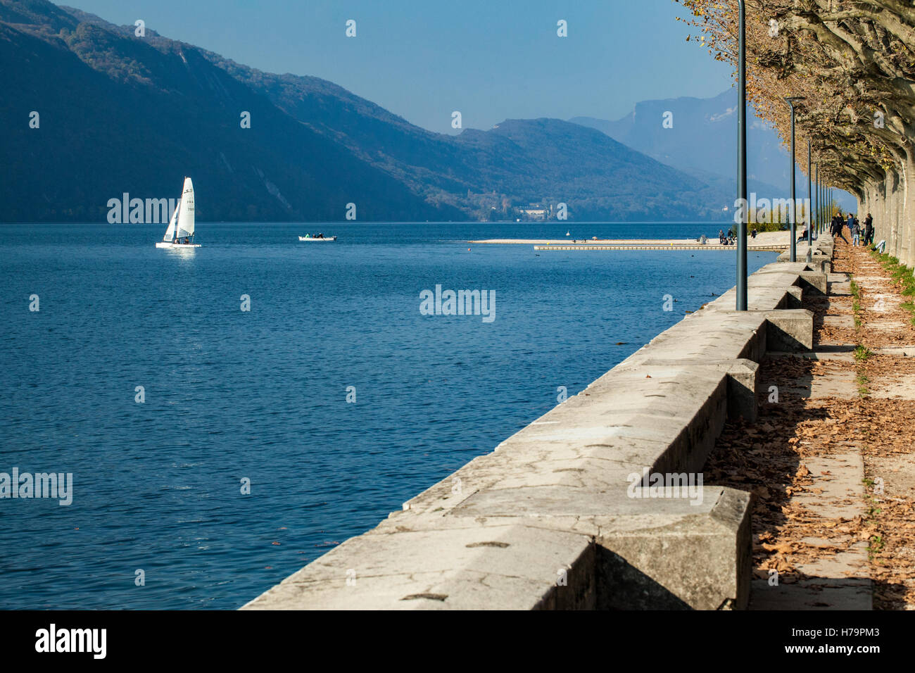 Lac du Bourget Stock Photo - Alamy