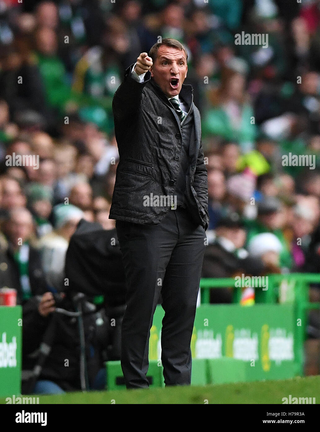 Celtic manager Brendan Rodgers Stock Photo - Alamy