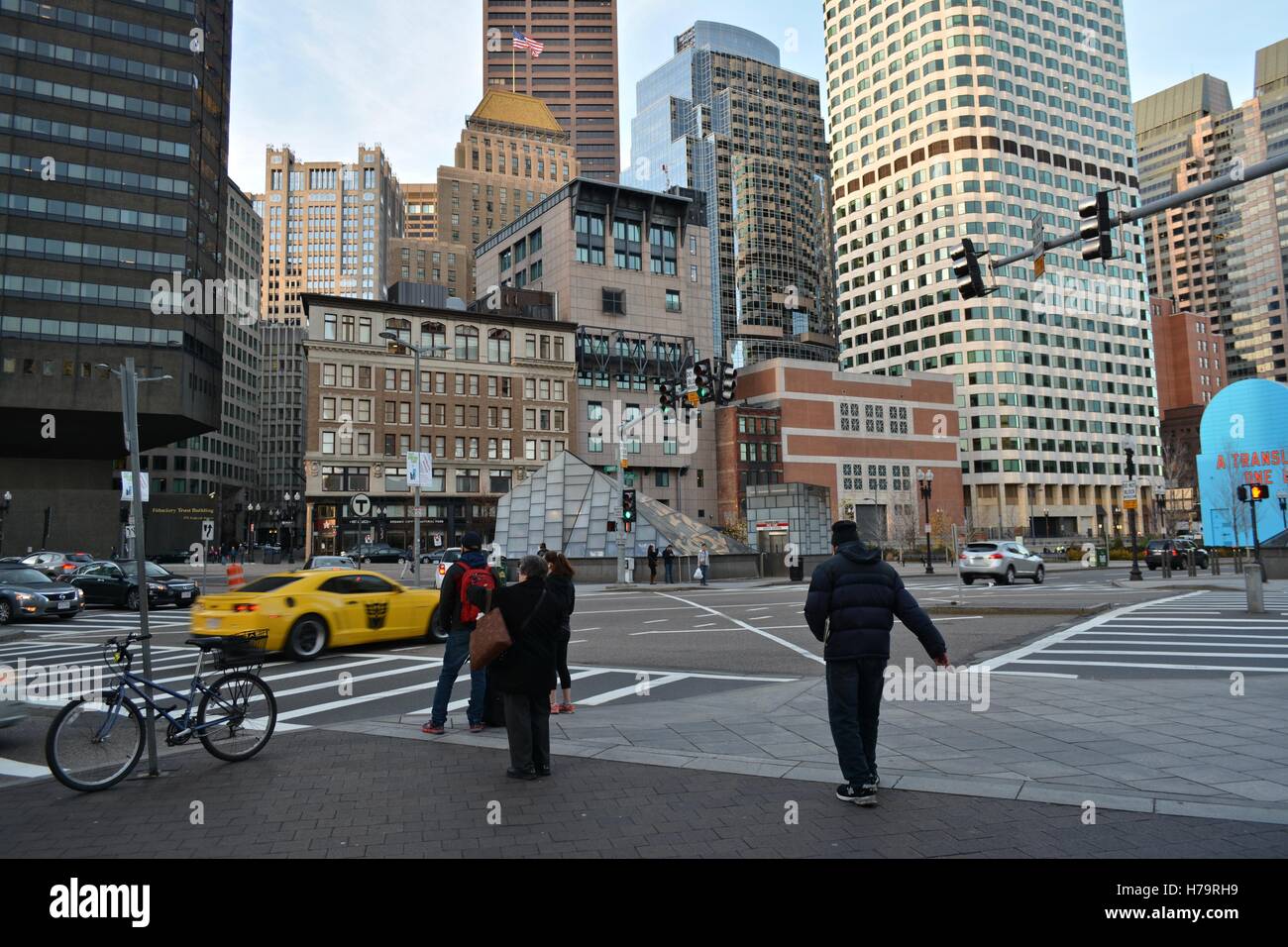 An iconic view of Boston Massachusetts Stock Photo - Alamy