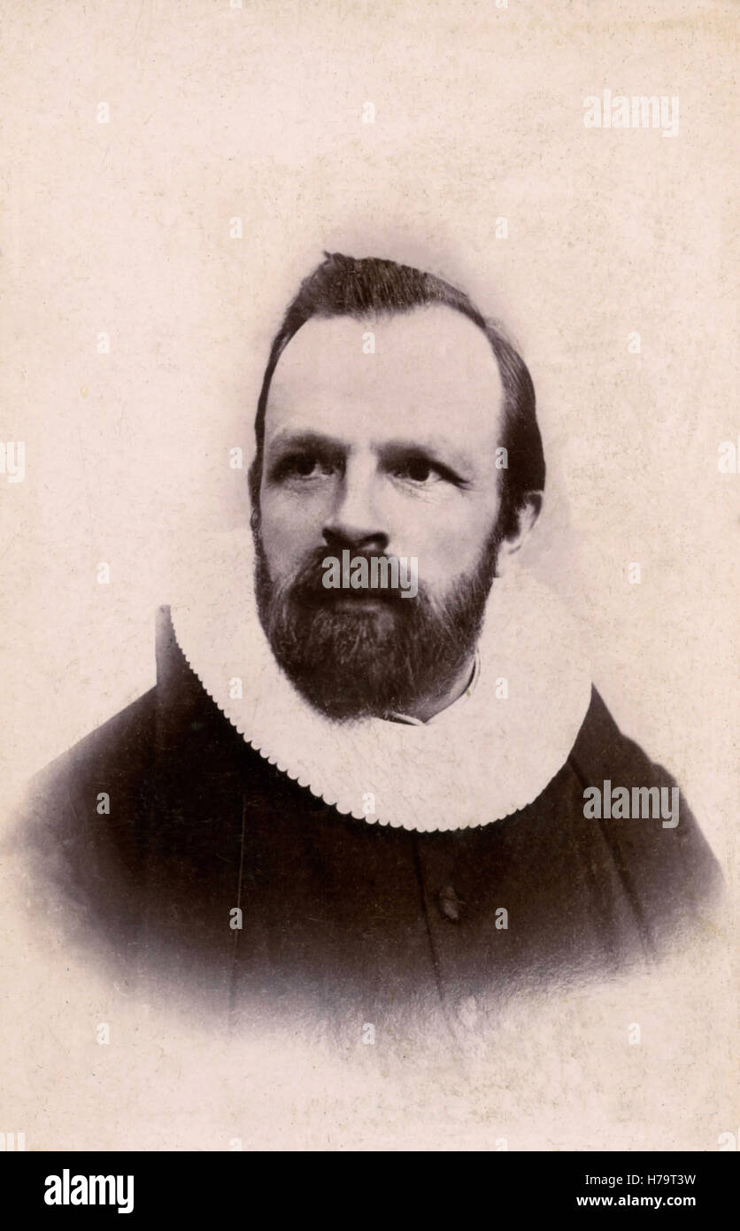 Portrait of a man with a ruff, Denmark Stock Photo - Alamy