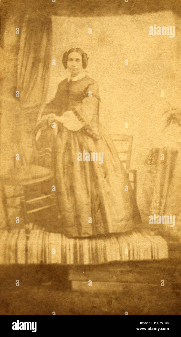 Portrait of a woman, France Stock Photo - Alamy