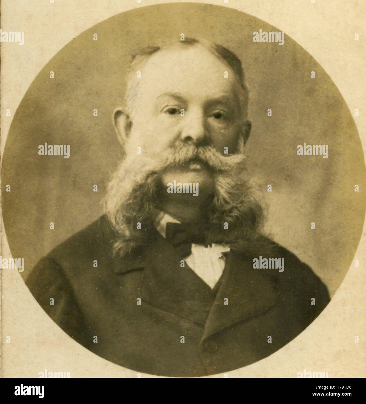 Portrait of a man with a favorite moustache, Italy Stock Photo - Alamy