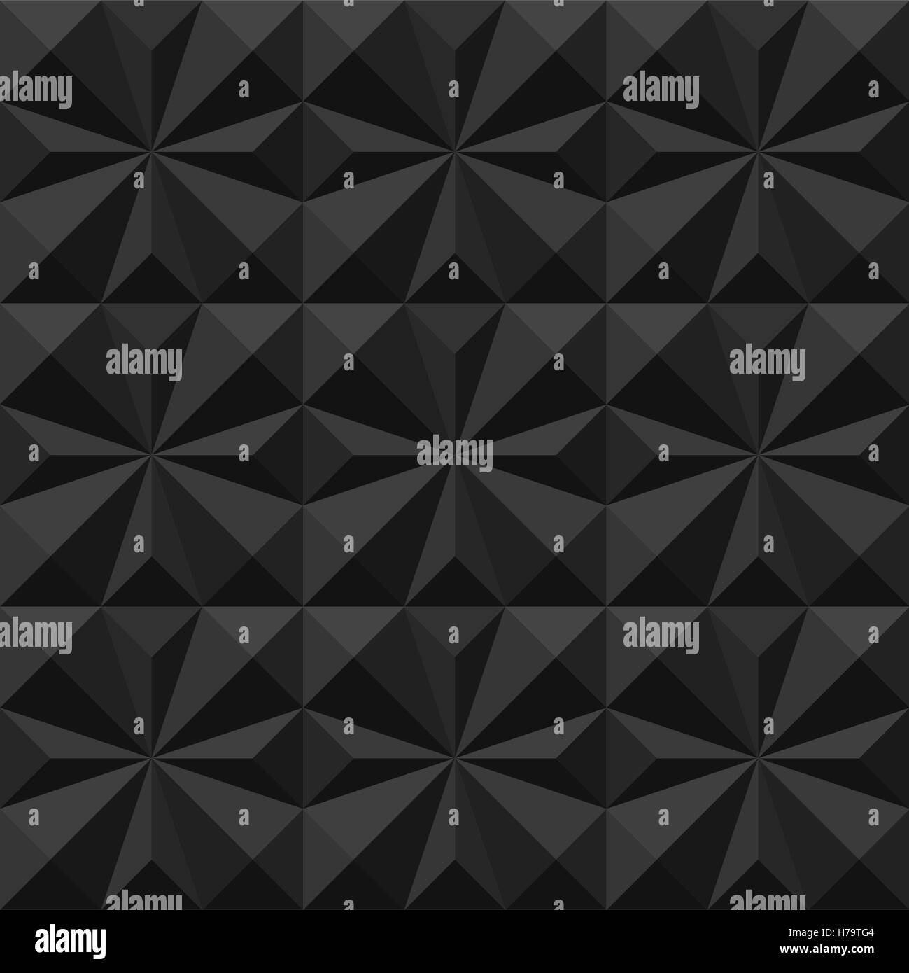 Vector Seamless Black And White Geometric Triangular Square Shaded ...