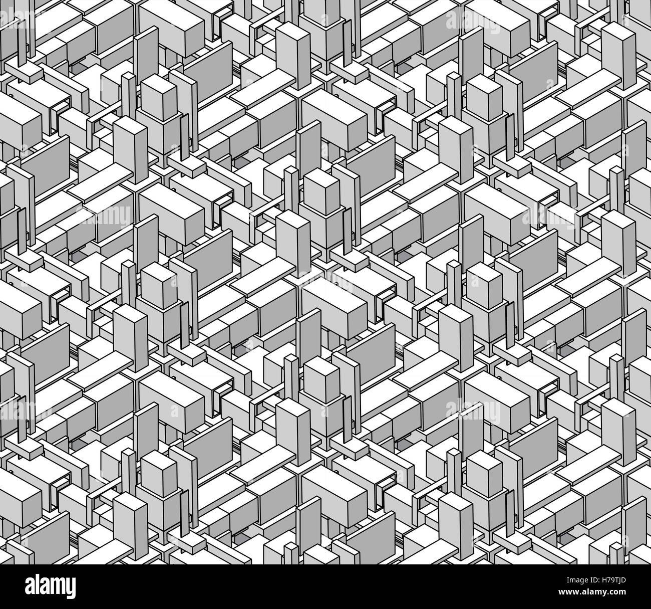 Isometric grid hi-res stock photography and images - Alamy