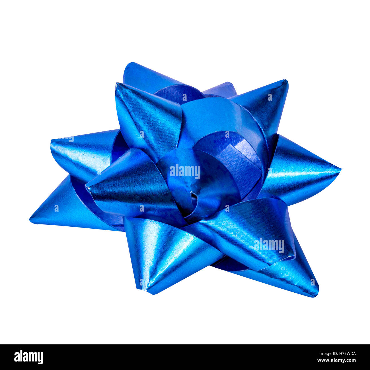 Satin bow blue hi-res stock photography and images - Alamy