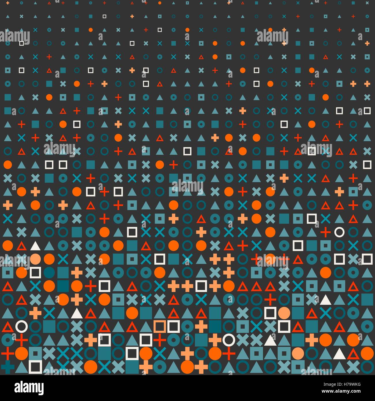 Modern cross in circle Stock Vector Images - Alamy