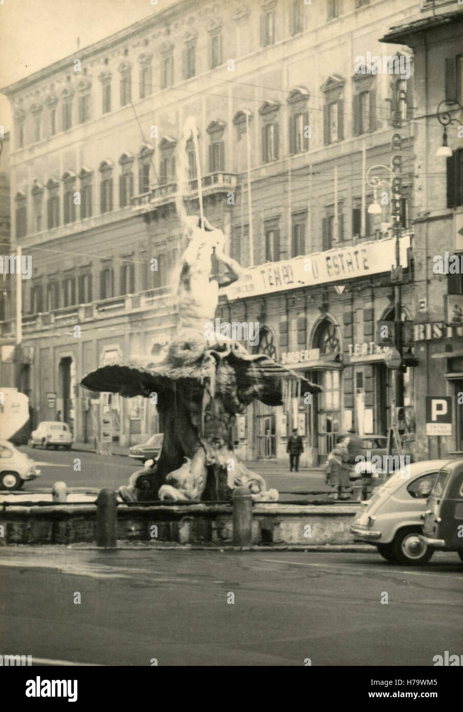 Piazza barberini in rome hi-res stock photography and images - Alamy