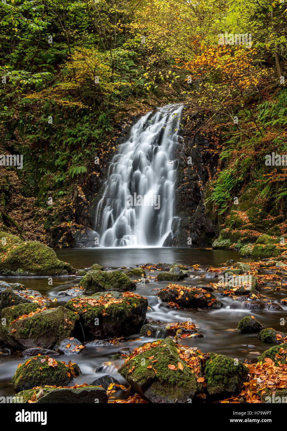 Glenoe waterfall hi-res stock photography and images - Alamy