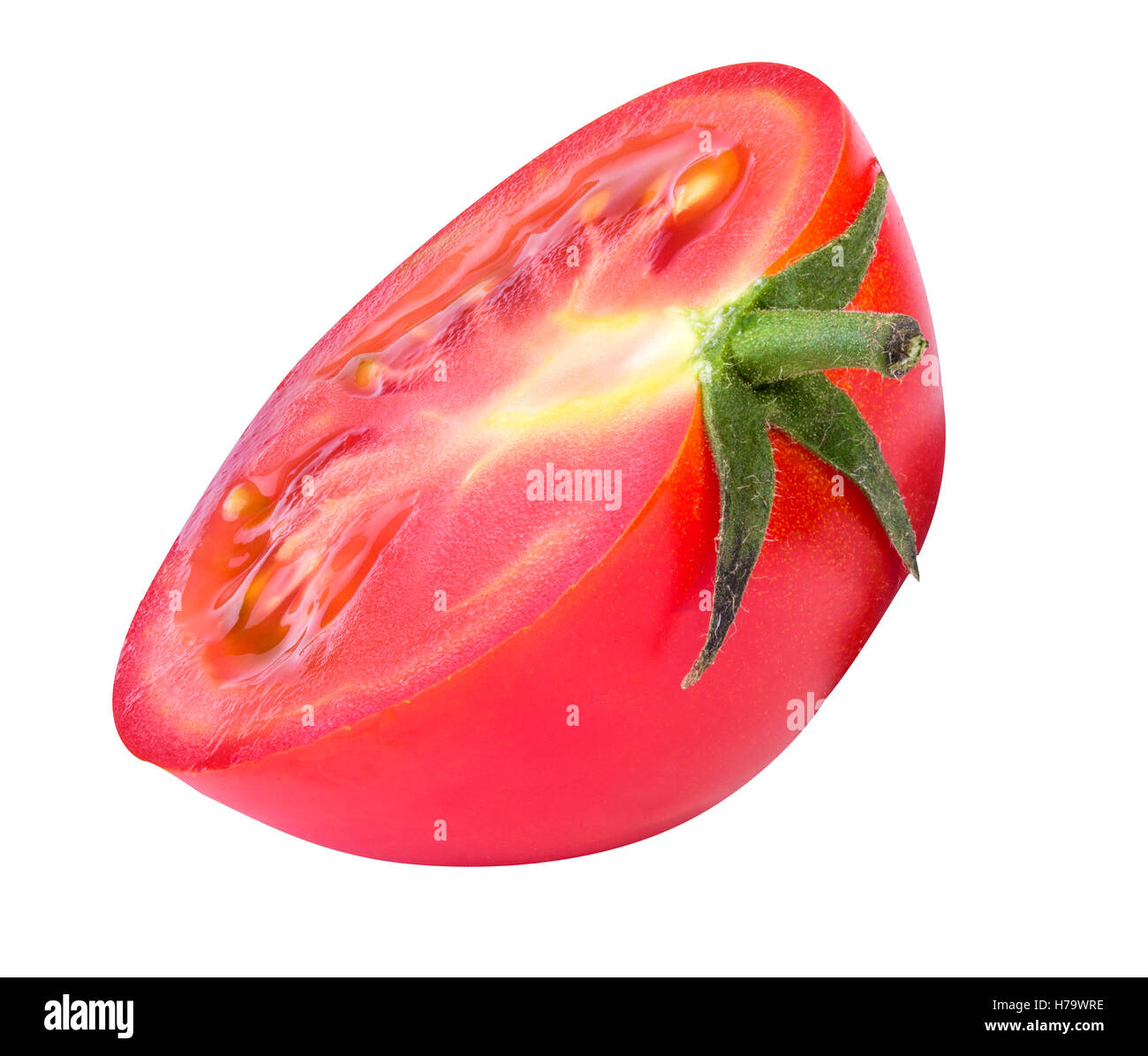 Tomato slice isolated on white background, isolated Stock Photo - Alamy