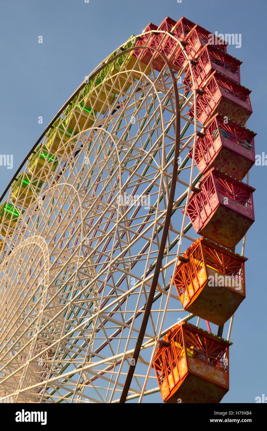 Colorful wheel in motion Stock Photo - Alamy