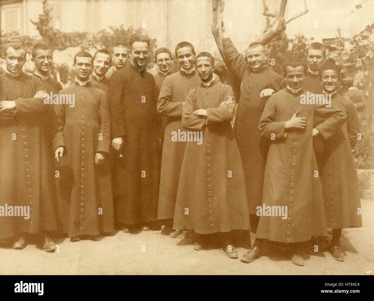 Class of seminarists, Italy Stock Photo - Alamy
