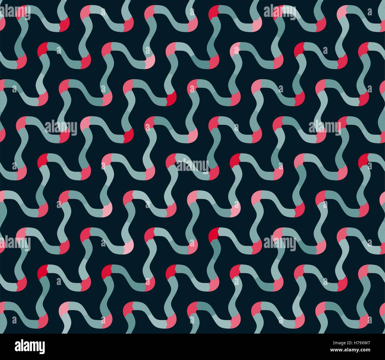 Wavy blue lines on Stock Vector Images - Alamy