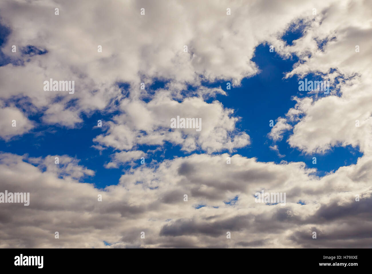 bright beautiful blue sky with clouds sky clouds Stock Photo - Alamy