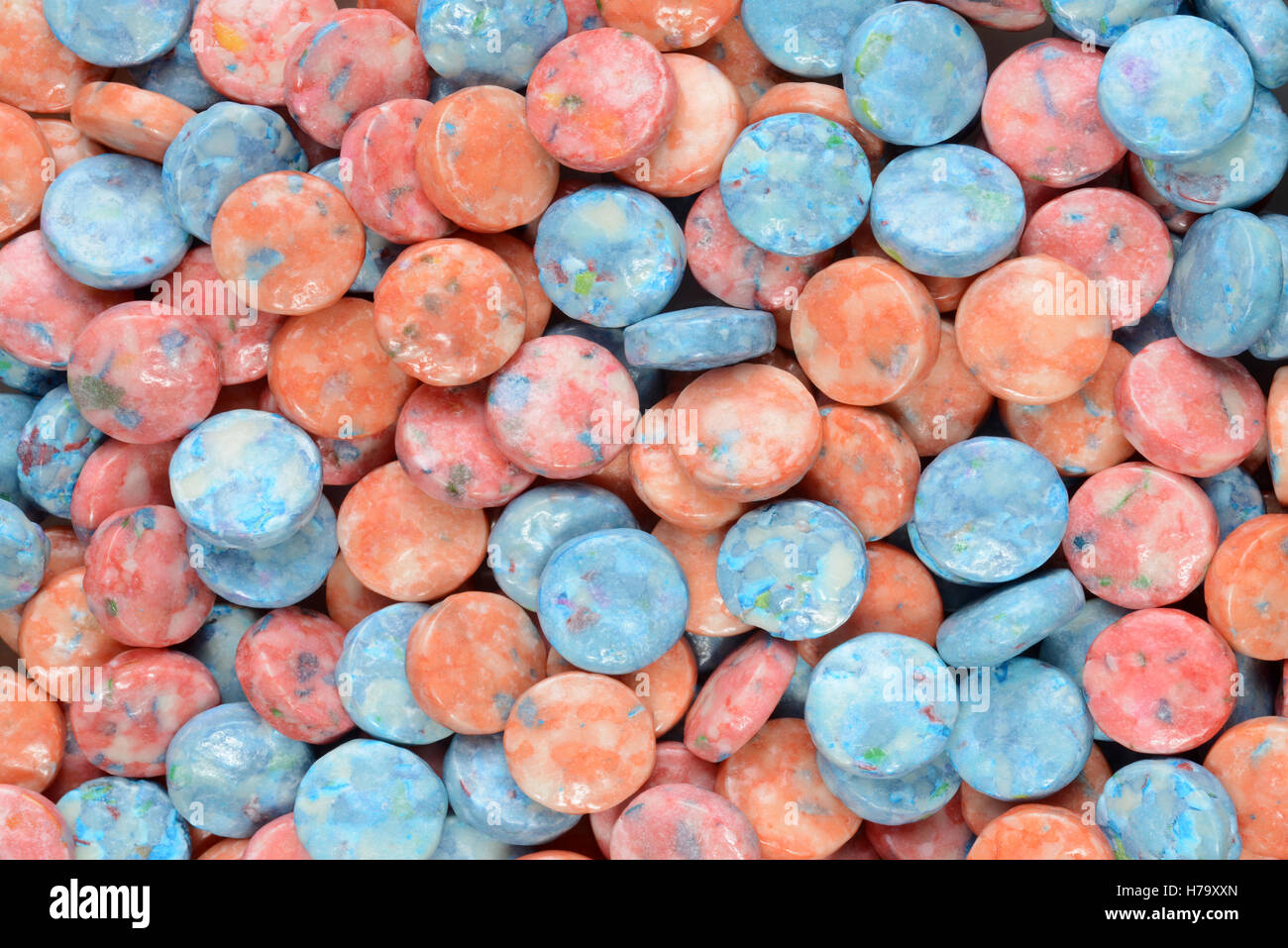 blue orange pink candy background Stock Photo - Alamy