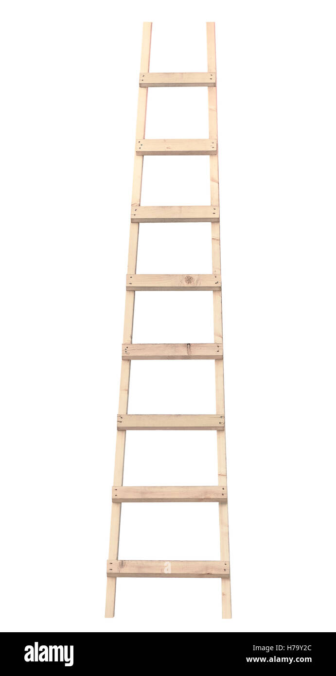 Wooden ladder hi-res stock photography and images - Alamy