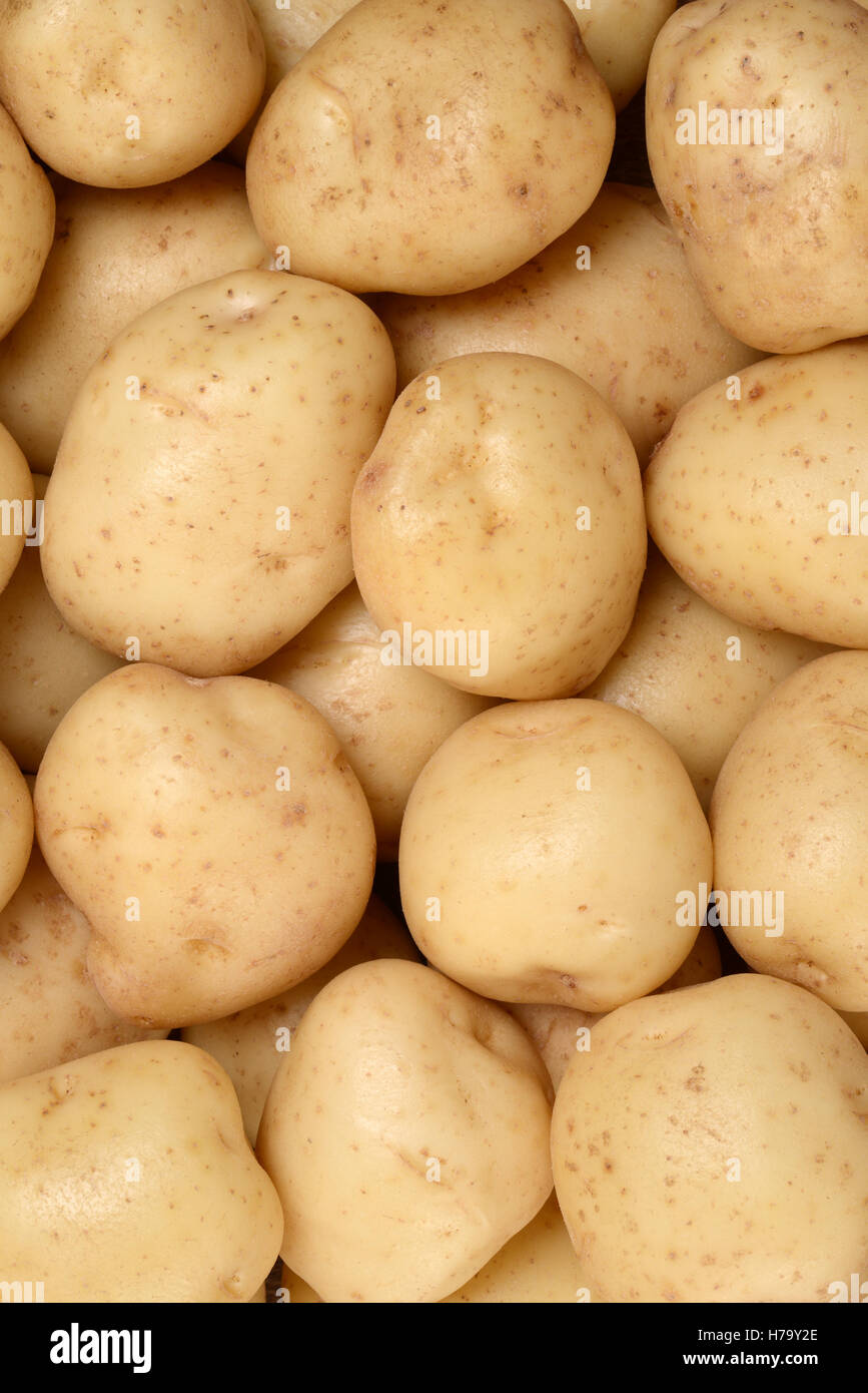 new potatoes background Stock Photo - Alamy