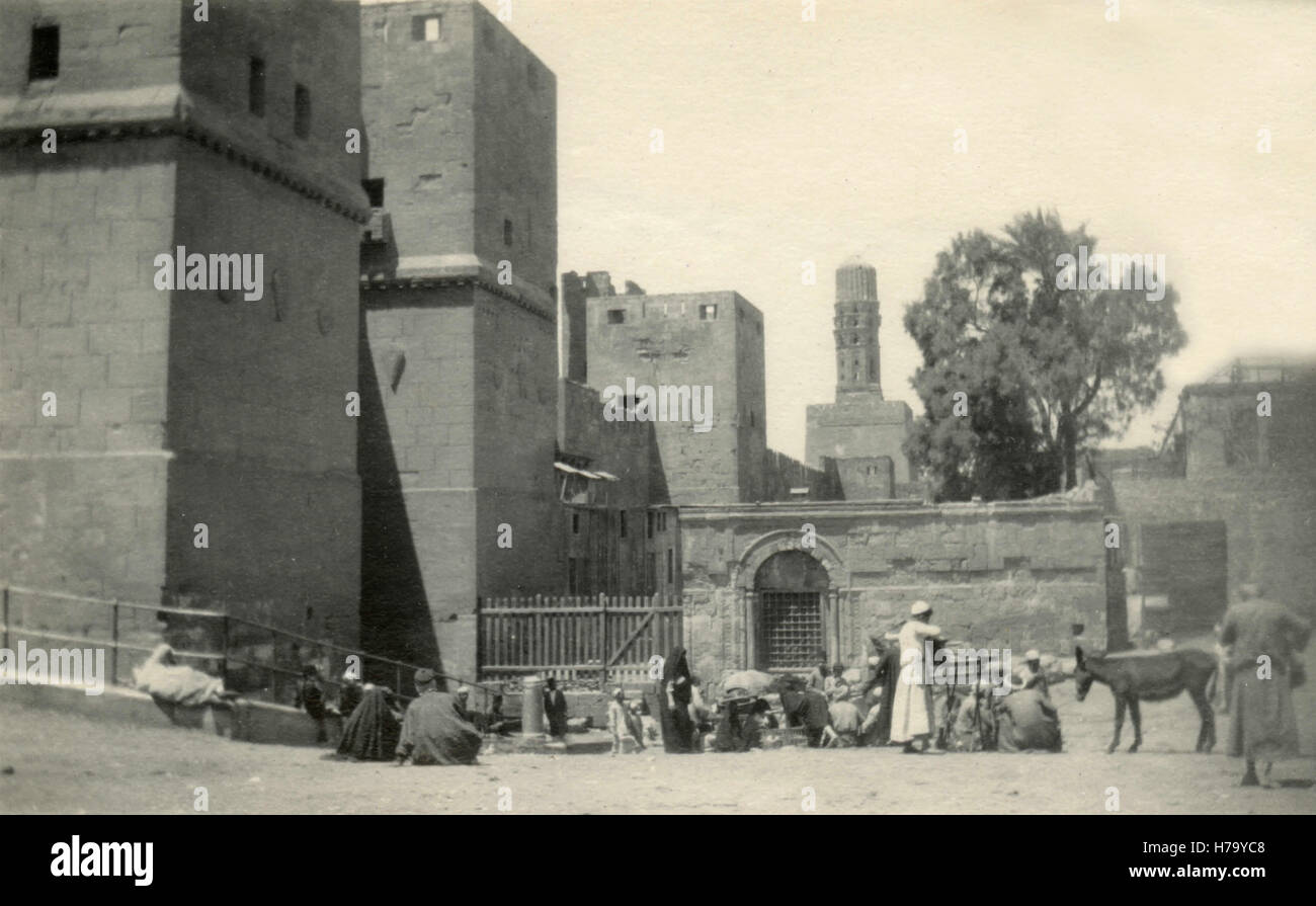 Outside the wall of the Citadel, Cairo, Egypt Stock Photo - Alamy