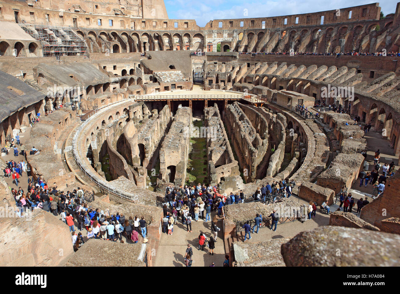 Colosseum inside hi-res stock photography and images - Alamy