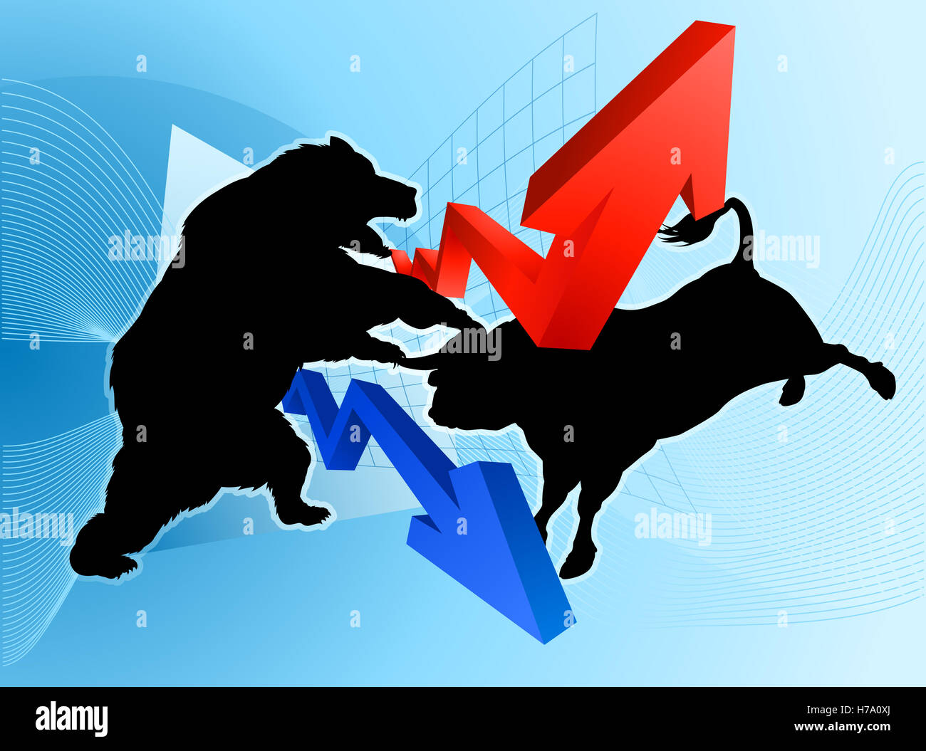 Bull arrow hi-res stock photography and images - Alamy