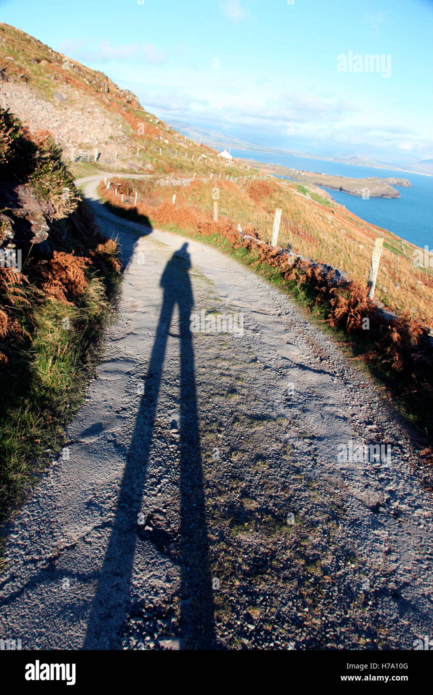 Photographers selfie at Bolus Head Stock Photo - Alamy