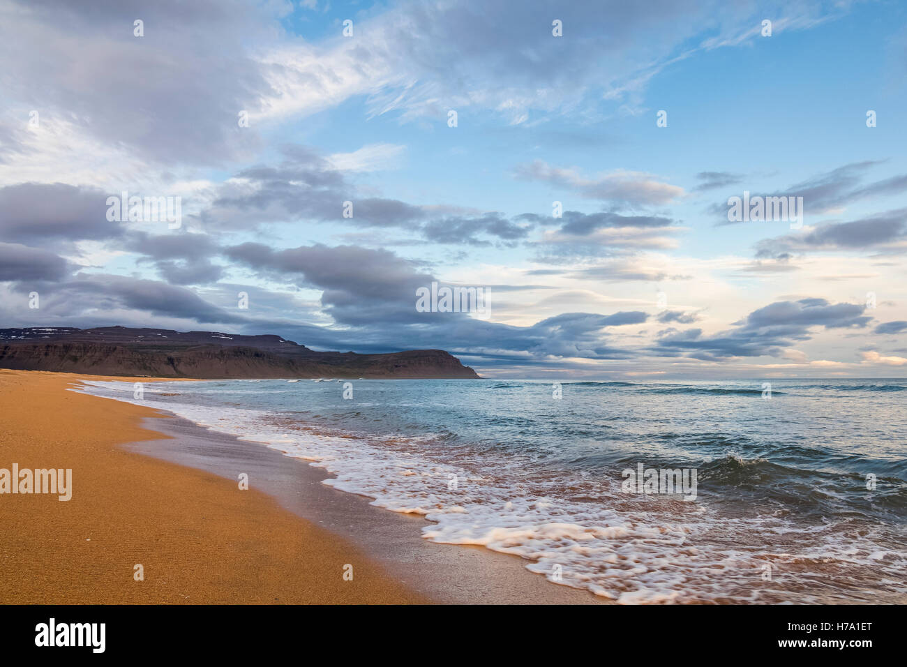 Red Sands - Rauðisandur, Iceland Stock Photo - Alamy