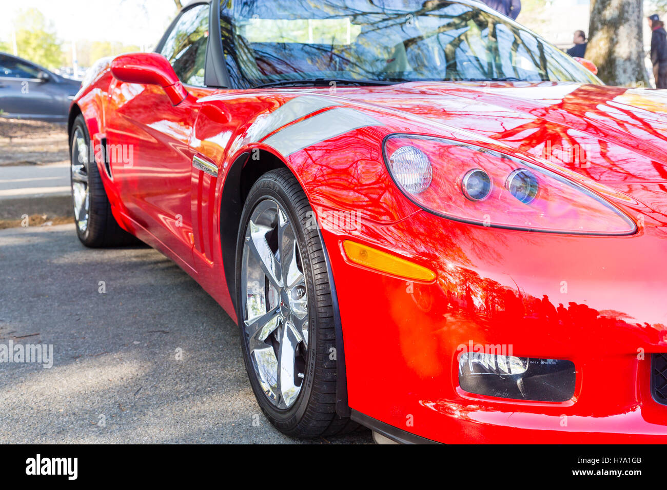 ATLANTA, GEORGIA - May 1, 2016: Caffeine and Octane is a nationally ...