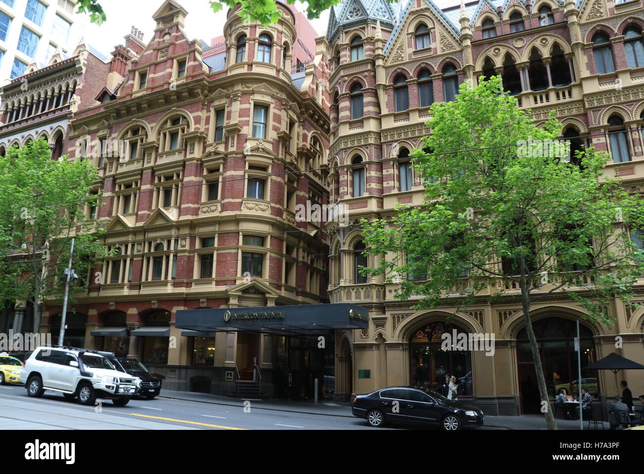 The Intercontinental Melbourne the Rialto hotel Stock Photo - Alamy
