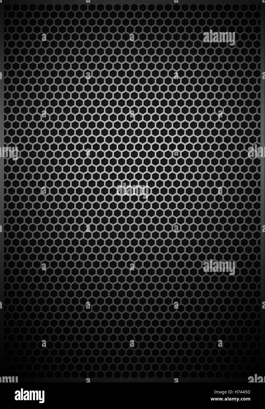 Hexagonal Metal texture mesh pattern background Stock Photo - Alamy