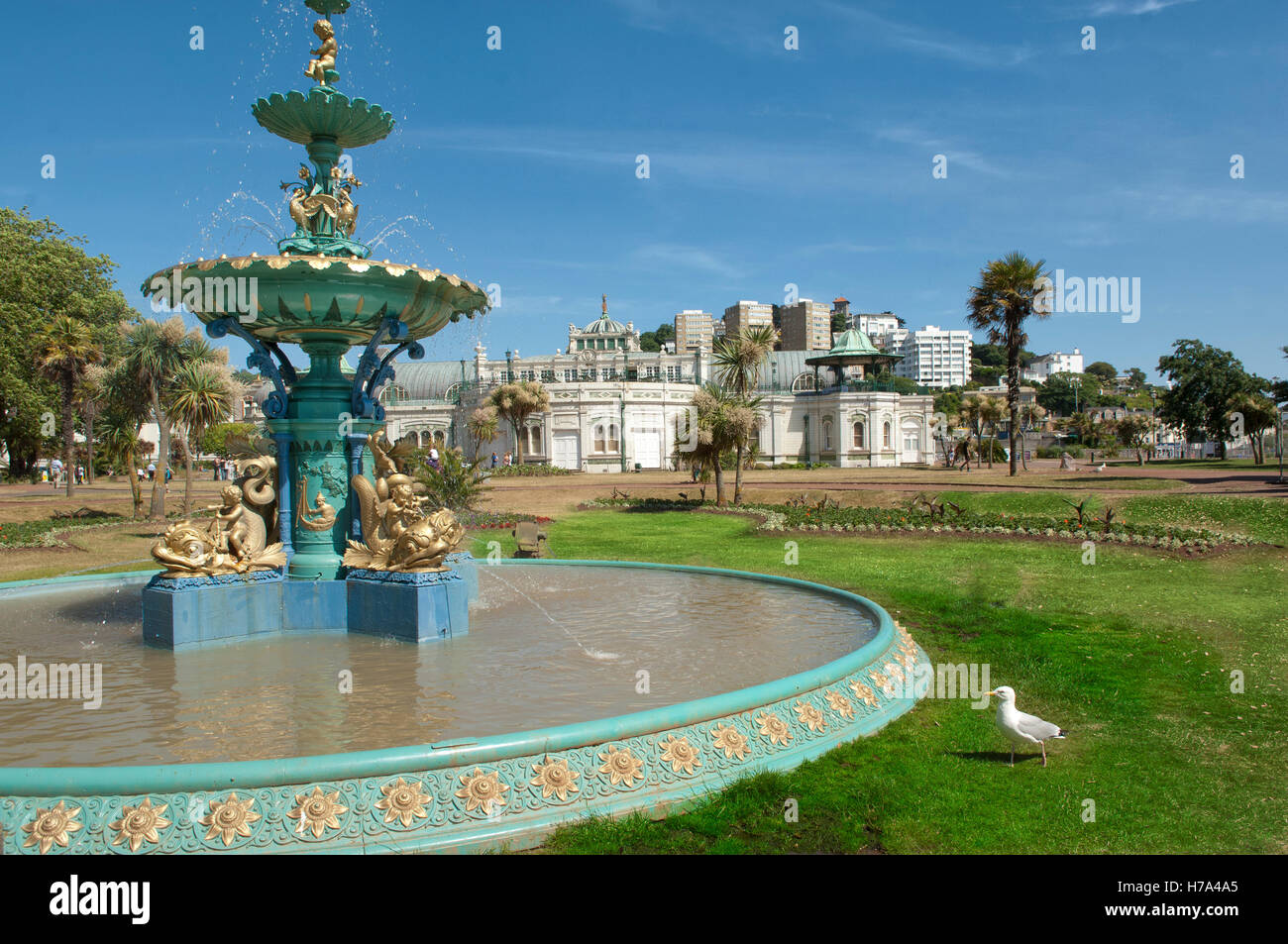 Princess gardens in torquay hi-res stock photography and images - Alamy