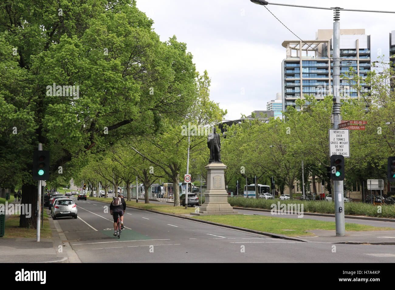 St kilda road hi-res stock photography and images - Alamy