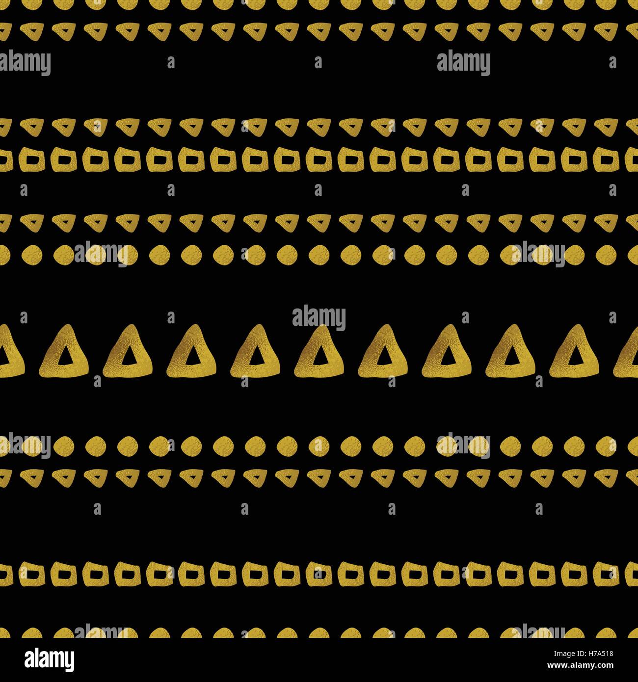 Geometric black and gold seamless pattern Stock Vector Image & Art - Alamy