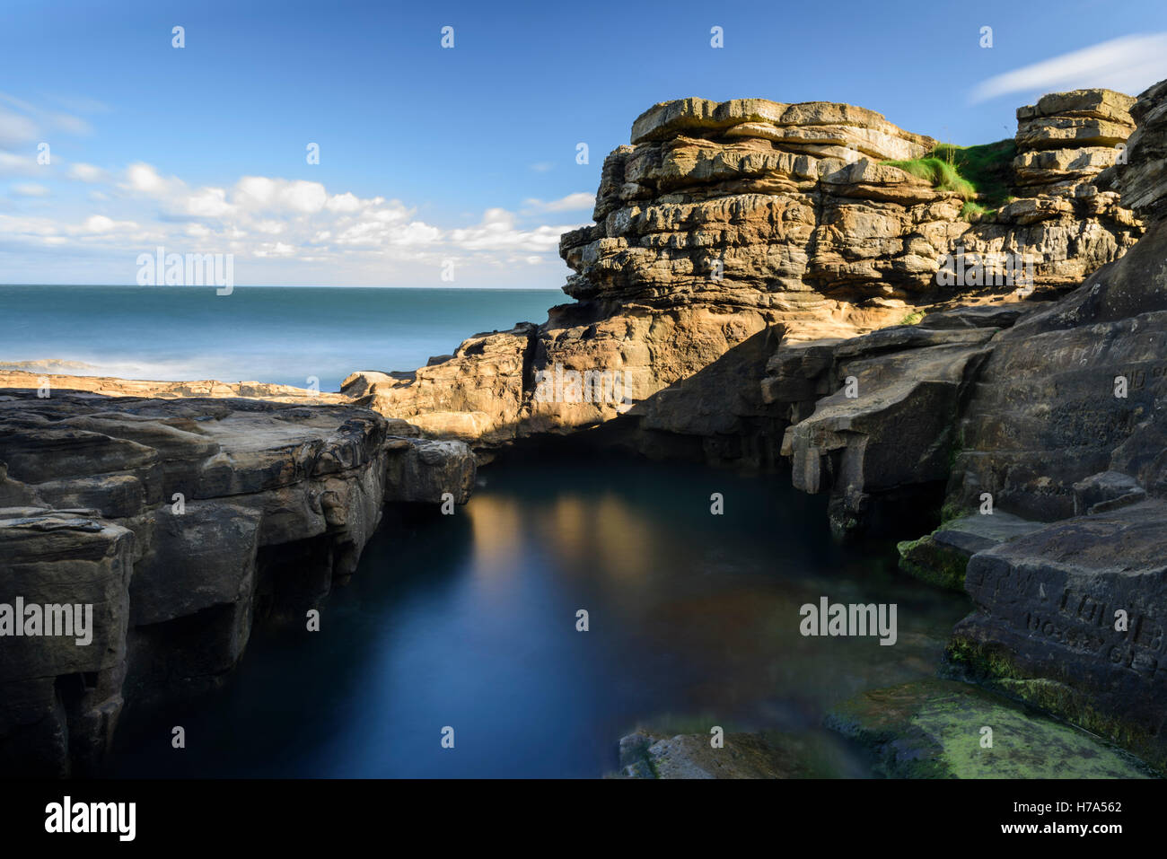 Rumbling Kern, Howick, Northumberland Stock Photo - Alamy