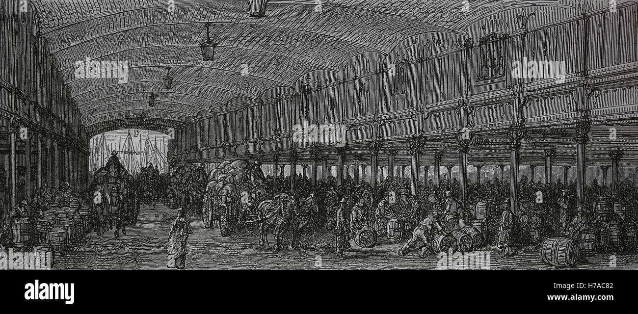 United Kingdom. London. The Great warehouse. st. Katherine's Dock ...