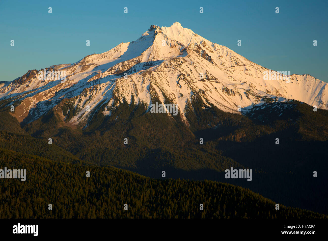 Mt Jefferson from Triangulation Peak, Mt Jefferson Wilderness ...