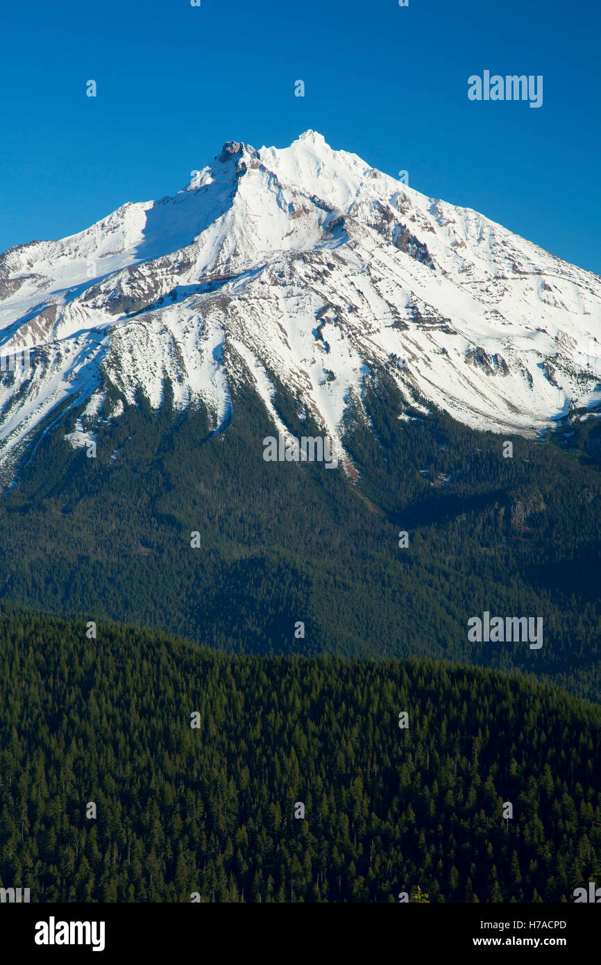 Mt Jefferson from Triangulation Peak, Mt Jefferson Wilderness ...